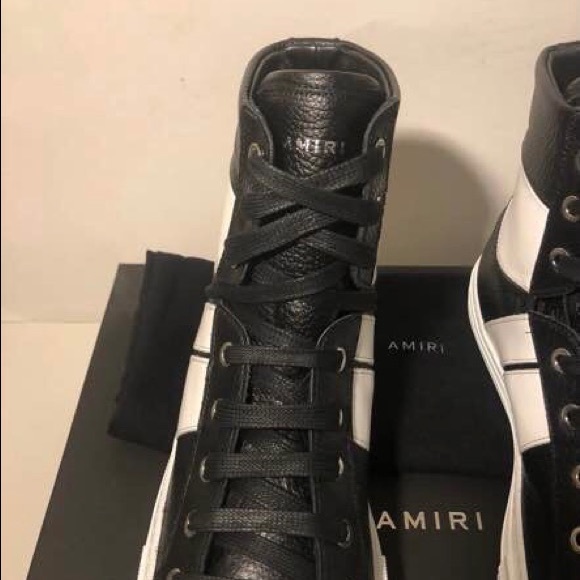 AMIRI | Shoes | Amiri High Top Chunky Sole Black White Ds With Box ...